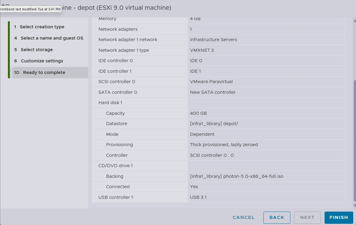 Photon OS virtual machine deployment - Justin Raley