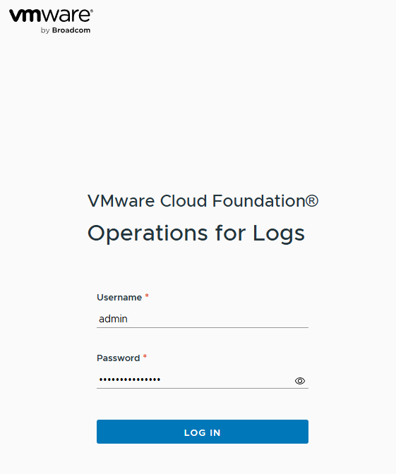 VCF Operations for Logs Single Sign On Configuration - Justin Raley